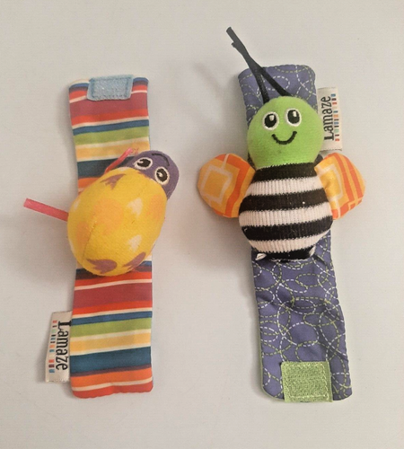 Lamaze Baby Wrist Rattles Toys lot of 2 | eBay