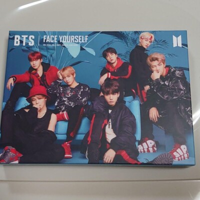 BTS FACE YOURSELF First Limited Edition A CD Blu-ray Booklet Sticker ...