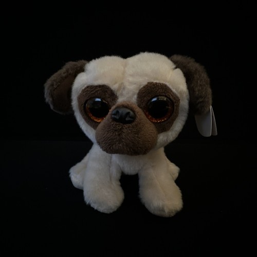 Ty Beanie Baby - RUFUS the Pug Dog 2016 Version 6 Inch Plush Toy ...