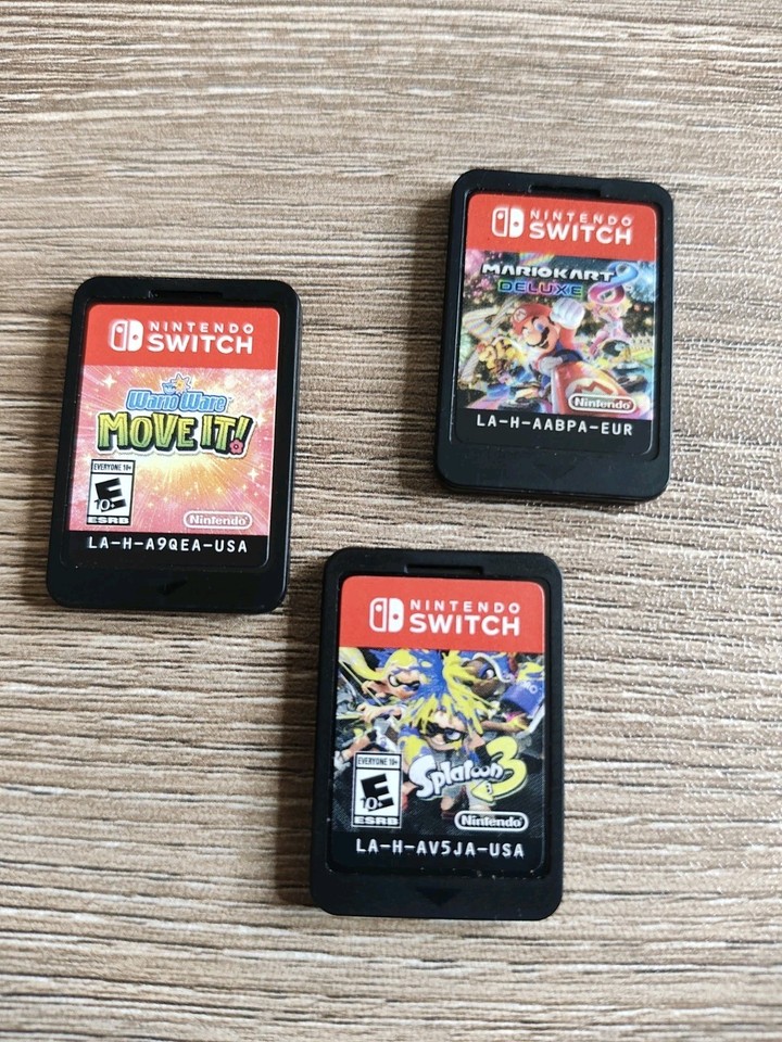 Mario Kart 8 - Deluxe Game Cartridge Nintendo Switch! Splatoon 3, Wario ...
