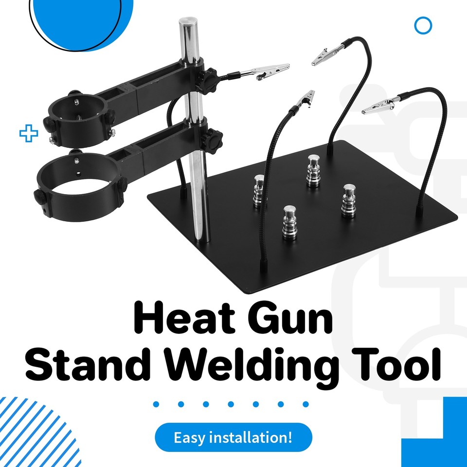 Hot Air Frame Soldering Iron Holder PCB Clip Soldering Station Heat ...