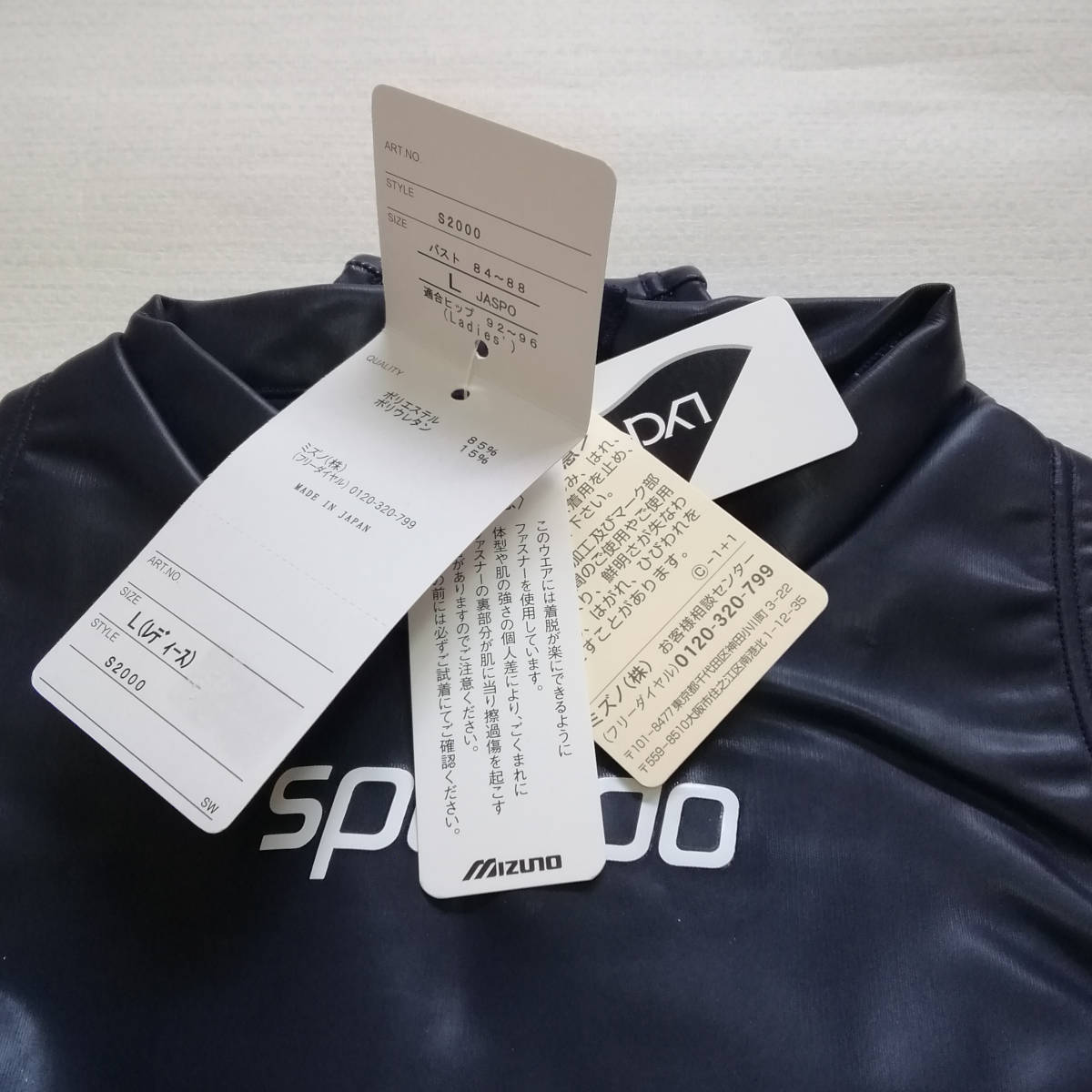 speedo S2000 Water Polo Women's L Size Water Swimwear High Leg navy | eBay