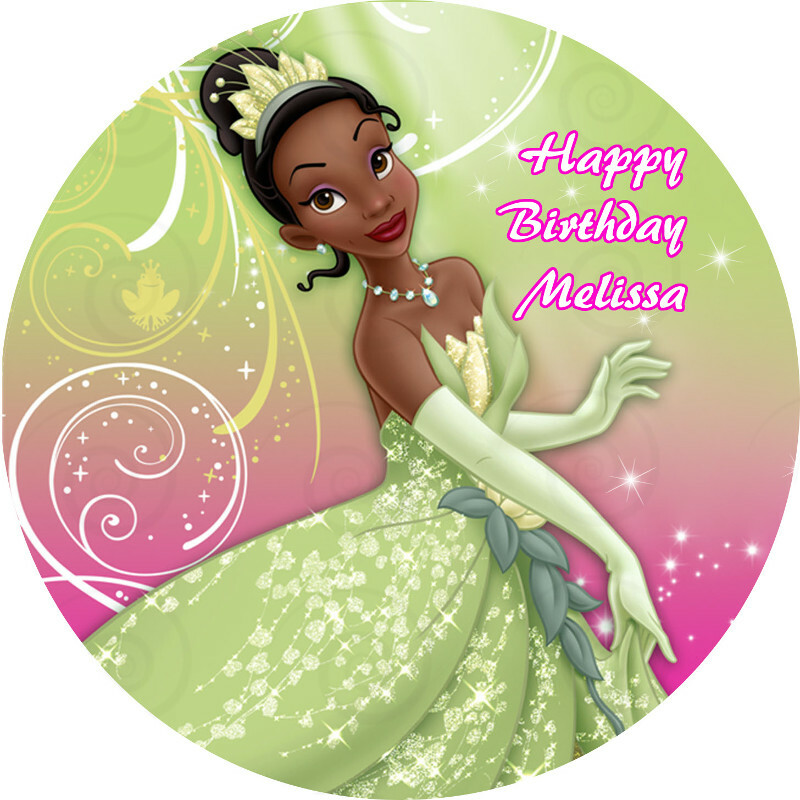 PRINCESS AND THE FROG Party Image Edible Cake topper | eBay