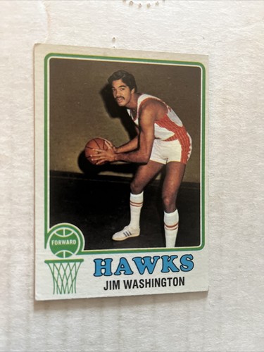 1974 Jim Washington Atlanta Hawks Topps Basketball Card #87 | eBay