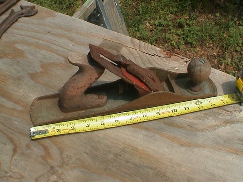 VTG Victor by Stanley 14" Wood Plane Woodworking Tool Made In USA(All ...