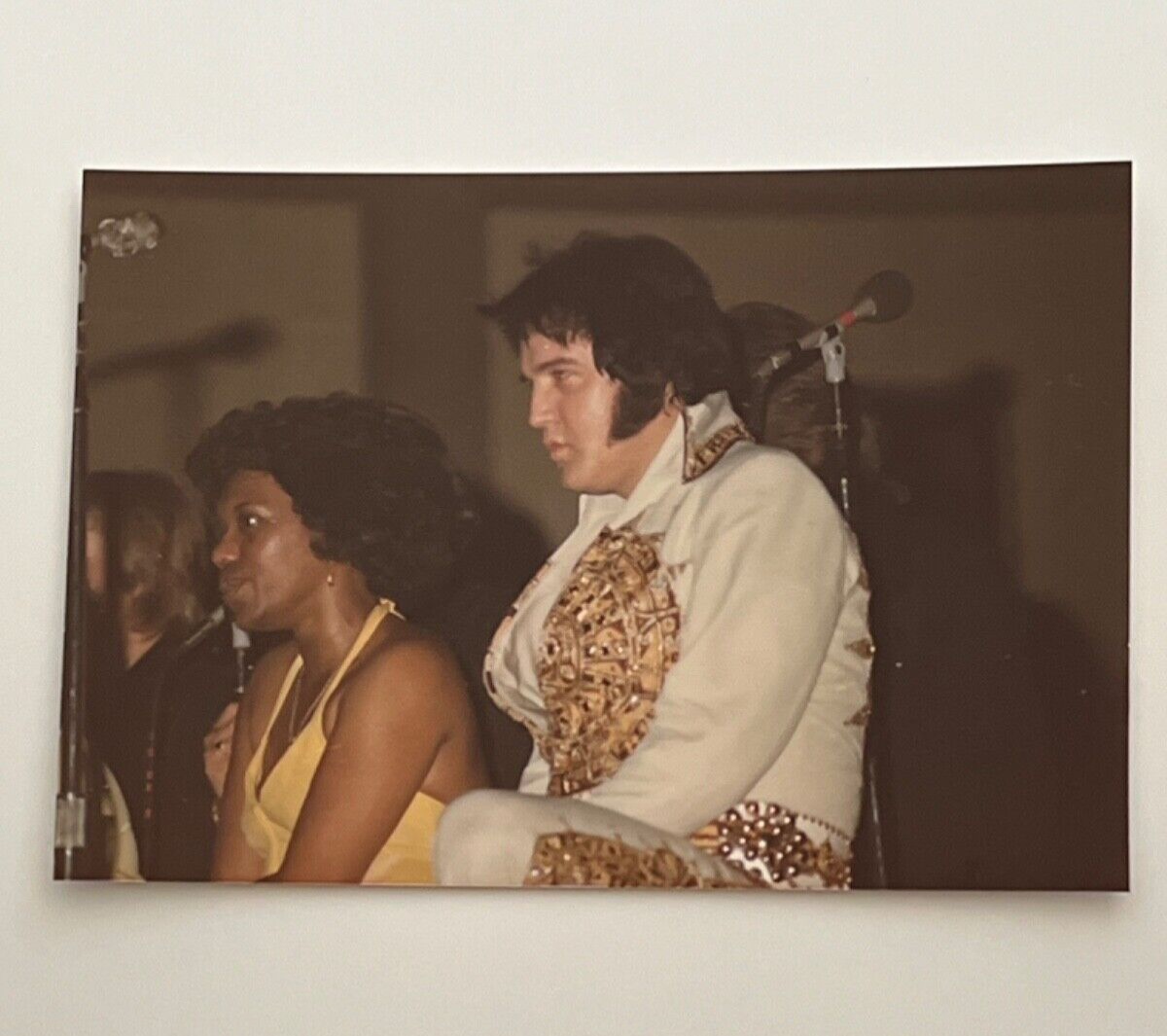 ELVIS PRESLEY ORIGINAL VINTAGE KODAK PHOTO MACON, GA JUN. 1 1977 ...
