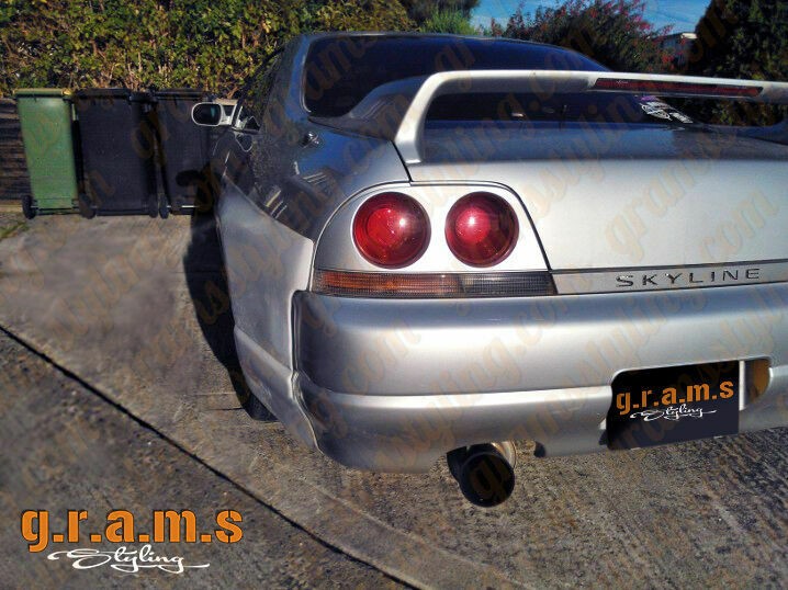 GTR Style Rear Fenders +50mm for Nissan Skyline R33 Wide Body ...