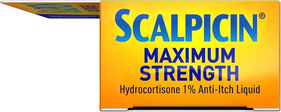 Scalpicin Scalp Itch Treatment, 1.5 fl oz, Max Strength | eBay