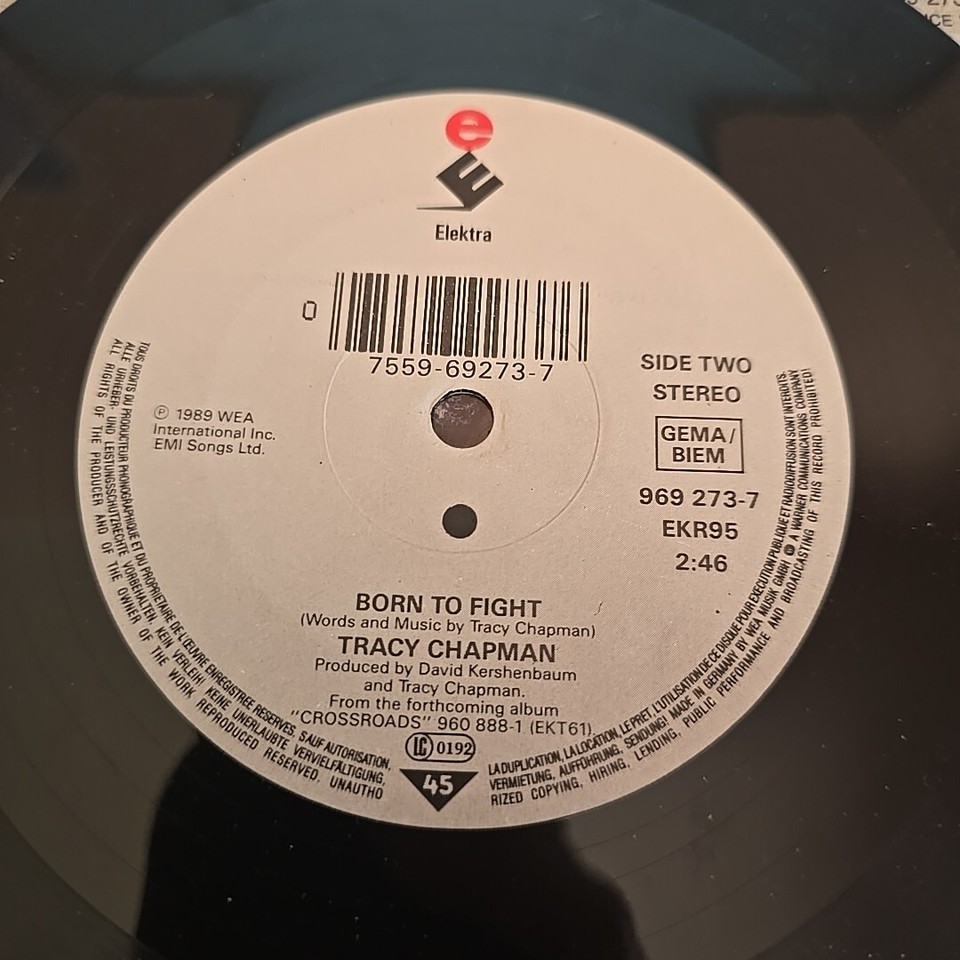 Tracy Chapman Crossroads Born To Fight 45 France Press 1989 | eBay ...