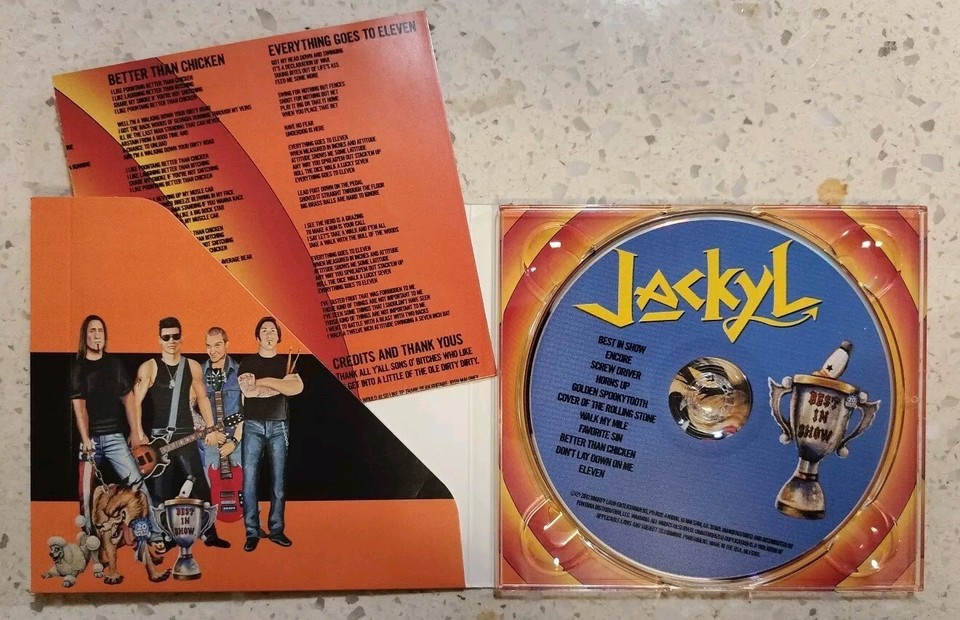 JACKYL – Best In Show CD 2012 Mighty Loud - Out of Print. 44003162525 ...