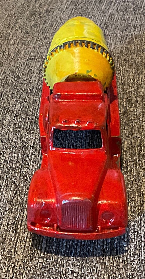 Vintage Tootsietoy Chicago 24 USA P-10290 Red & Yellow Metal Cement ...