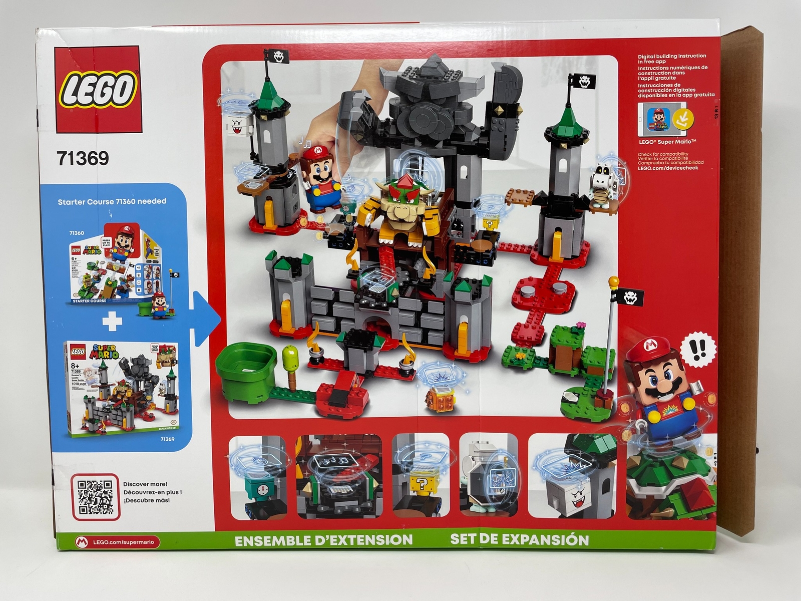 LEGO Super Mario: Bowser's Castle Boss Battle 1010pcs - Ages 8+[Open ...