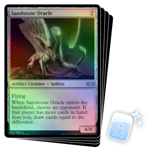 FOIL SANDSTONE ORACLE X4 Double Masters Magic MTG MINT CARD | eBay