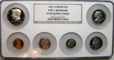 1981-S Type 1 Proof Set PR69 Ultra Cameo 6 Coins | eBay