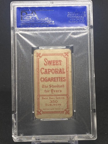 1909-11 T206 Bob Spade Cincinnati, SWEET CAPORAL 350 - PSA 2 - Good ...
