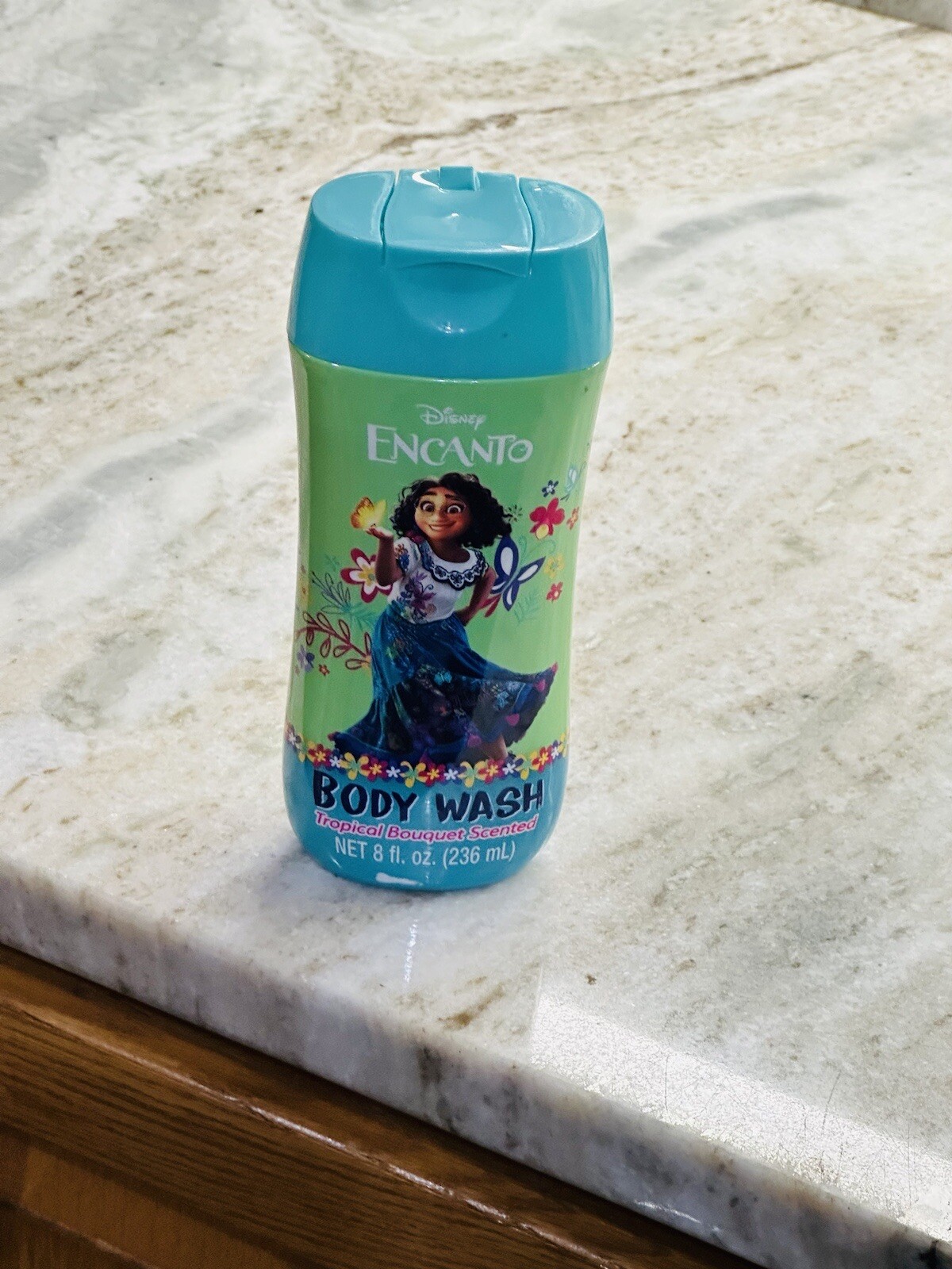 Disney Encanto Bath Fun Tropical Bouquet Scented Body Wash and Bath ...