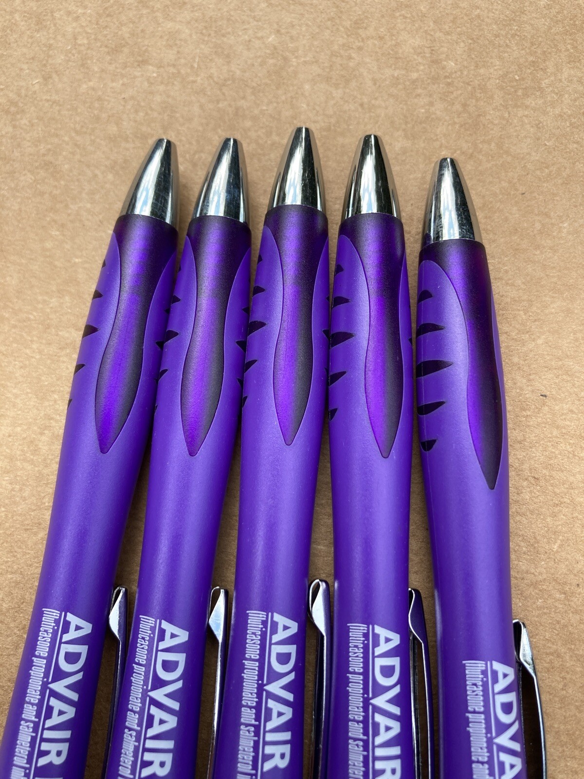 5 DRUG REP PENS ADVAIR DISKUS PURPLE NEW | eBay