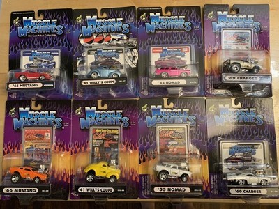 Vintage Muscle Machine Collection, Lot Of 25 Classic Muscle Cars | eBay