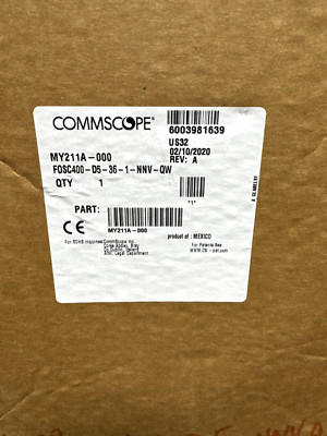 CommScope FOSC400-D6-6-NT-0-D6V Fiber Optic Splice Closure - 931866-000 ...