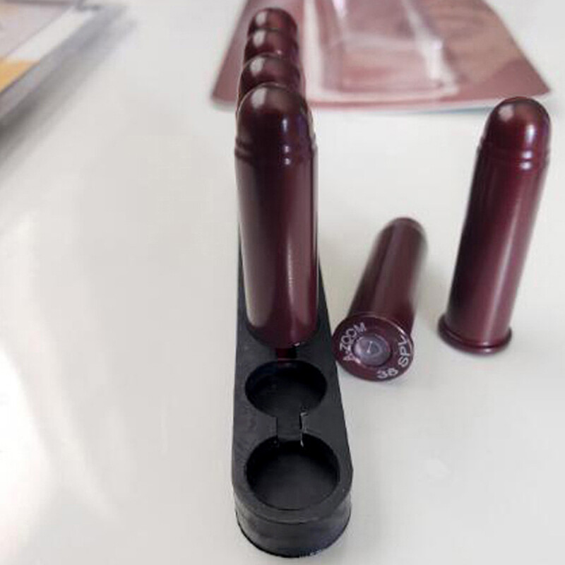 2PC Tactical Speed Strip Fit .38 or .357 Caliber 6 Rounds Bullet Holder ...