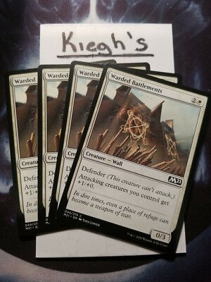 Mtg Warded Battlements x4 | eBay