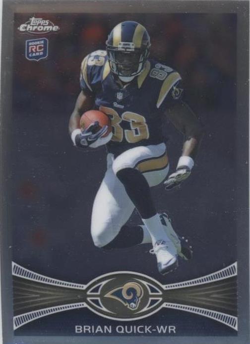 2012 Topps Chrome - Brian Quick #99 Jumping (RC) for sale online | eBay