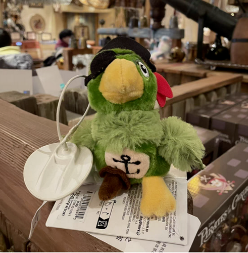 Authentic Shanghai Disney Pirates of the Caribbean parrot Shoulder ...