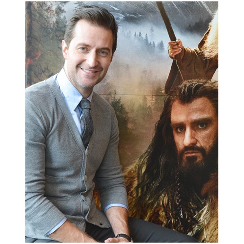 The Hobbit Richard Armitage as Thorin Smiling by Self Portrait 8 x 10 ...