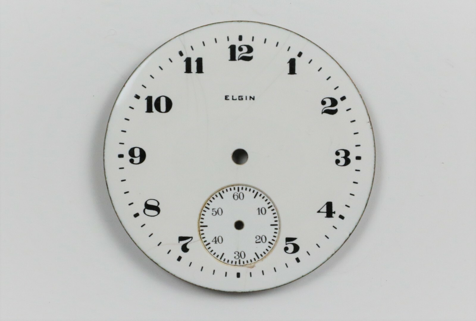 16S Elgin Pocket Watch Porcelain Dial 1156 - Gem