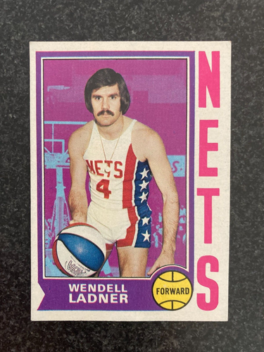 1974/75 Topps #244 Wendell Ladner New Jersey Nets B14 | eBay