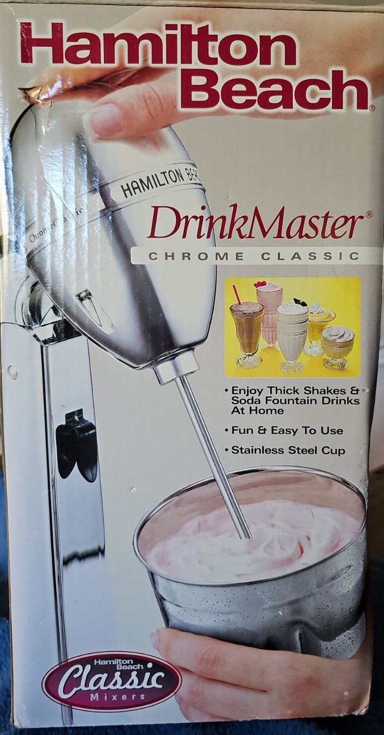 Hamilton+Beach+730C+DrinkMaster+Classic+Drink+Mixer+-+Silver for sale ...