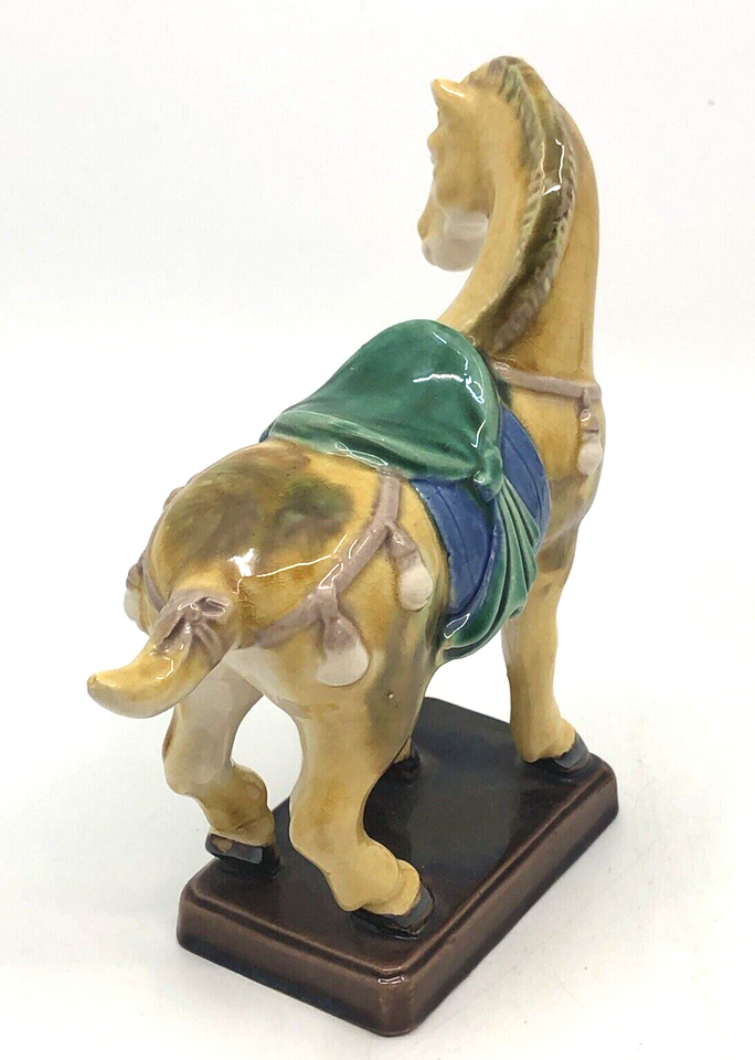 Vintage Chinese Reproduction Tang Dynasty War Horse Figurine | eBay