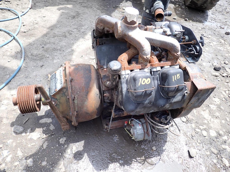 Wisconsin V465D1 Gas Engine EXCELLENT CONDITION! PTO Clutch Power Take ...