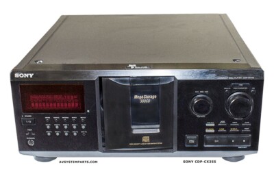 Sony CDP-CX355 300-disc Mega Storage CD changer Player | eBay