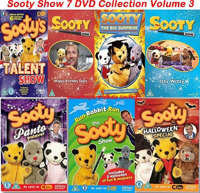 Sooty Show 7 DVD Collection Volume 3 Kids Children's Full of Fun New UK ...