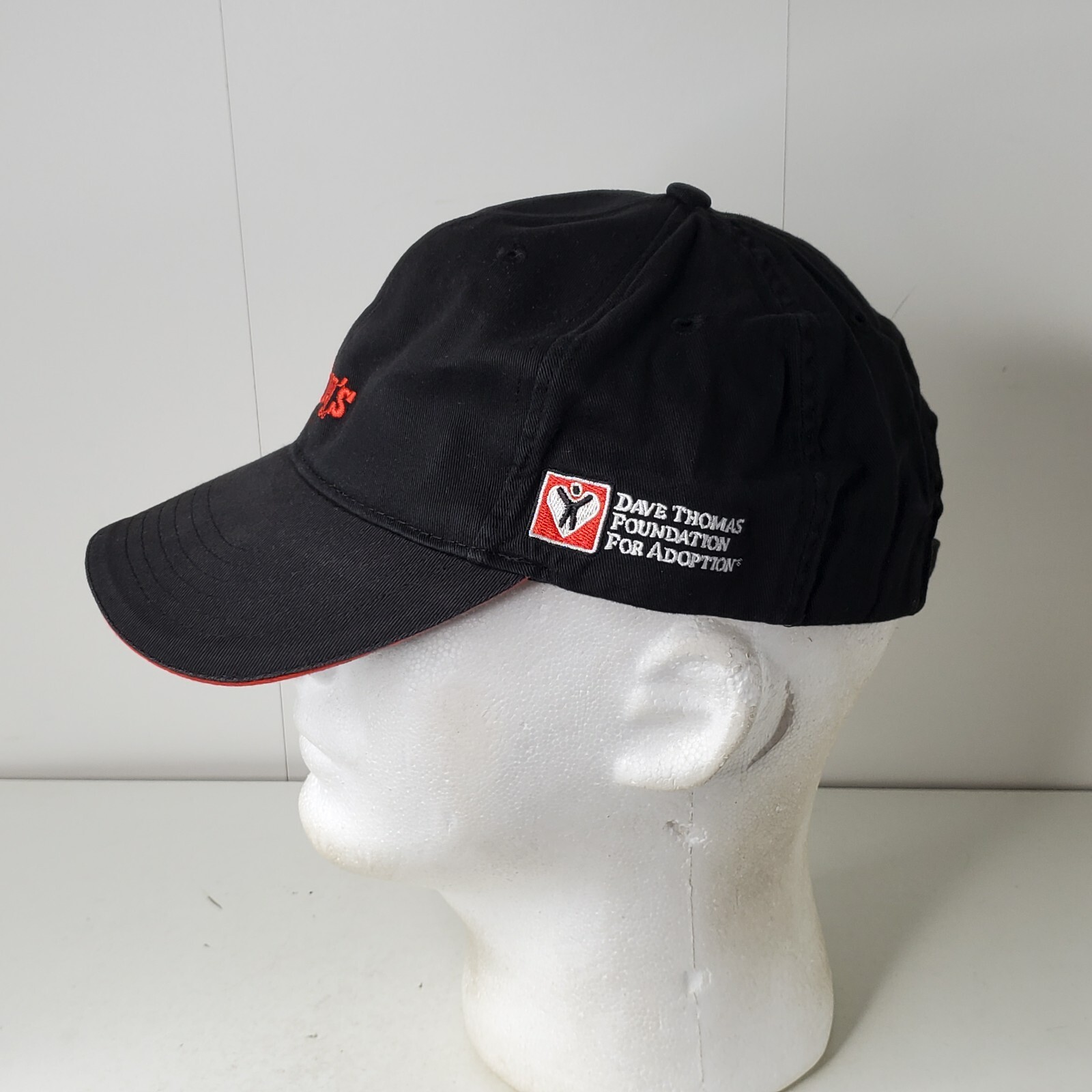 Wendys Fast Food Restaurant Employee Uniform Hat Cap … - Gem