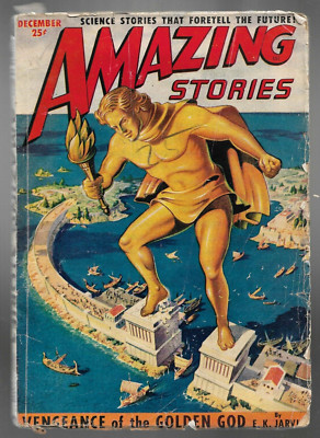 Amazing Stories December 1950 Vol24 #12 Clifford Simak John Jakes ...