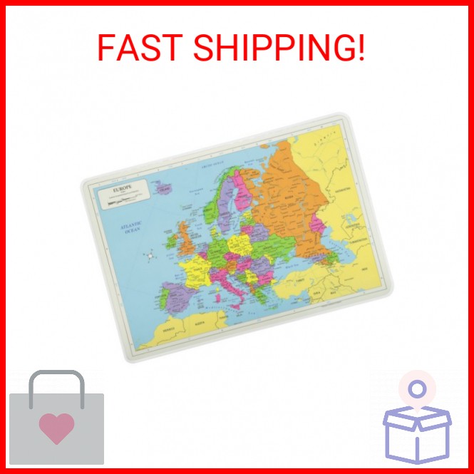 Painless Learning Europe Map Placemat (EUR-1) | eBay