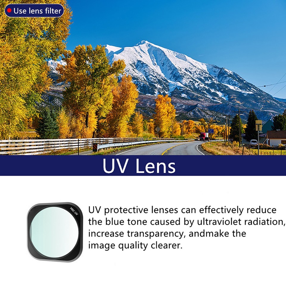1 PC Camera Lens Filters UV CPL ND8/16/32/64 STAR Night For Insta360 ...