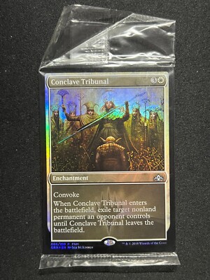 Conclave Tribunal MTG Magic 2018 FNM Foil Promo Pack of 4 New Sealed | eBay