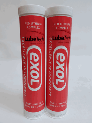 RED LITHIUM COMPLEX GREASE 2 X 400GM CARTRIDGE HIGH QUALITY HIGH ...