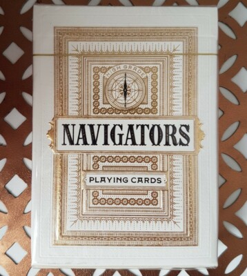 White Navigators Playing Cards New & Sealed theory11 USPCC Deck | eBay ...