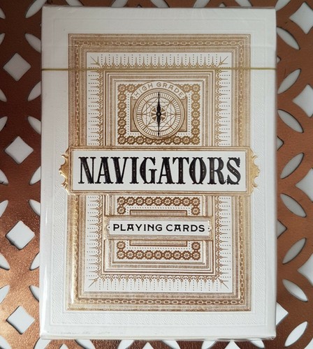 White Navigators Playing Cards New & Sealed theory11 USPCC Deck | eBay ...