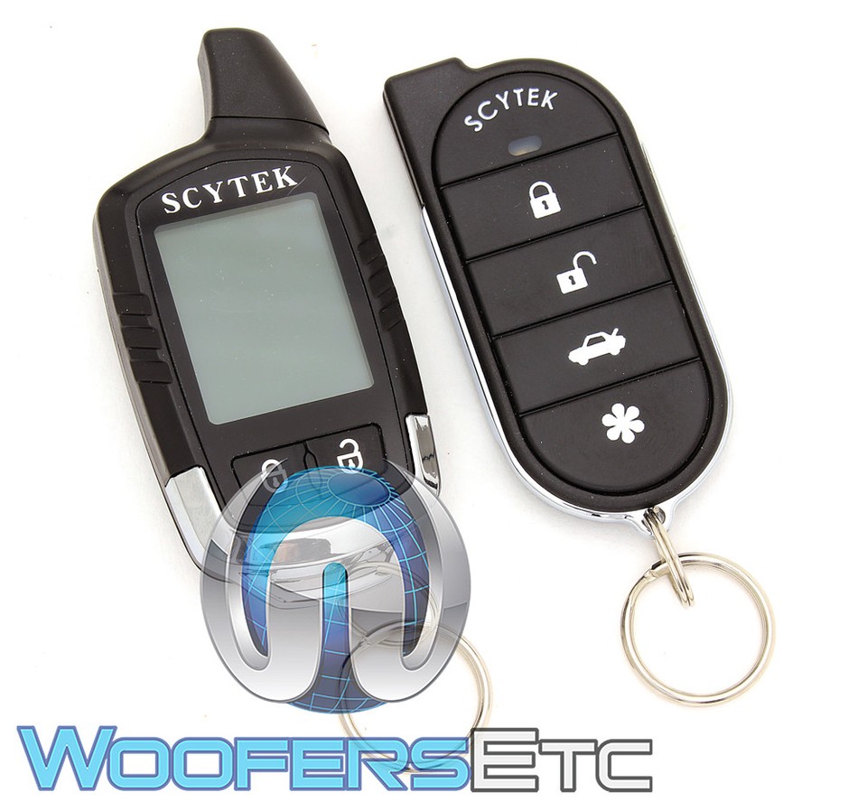 SCYTEK FULL CAR ALARM COMPLETE ASTRA 777 PAGER REMOTE 2WAY SECURITY LCD ...