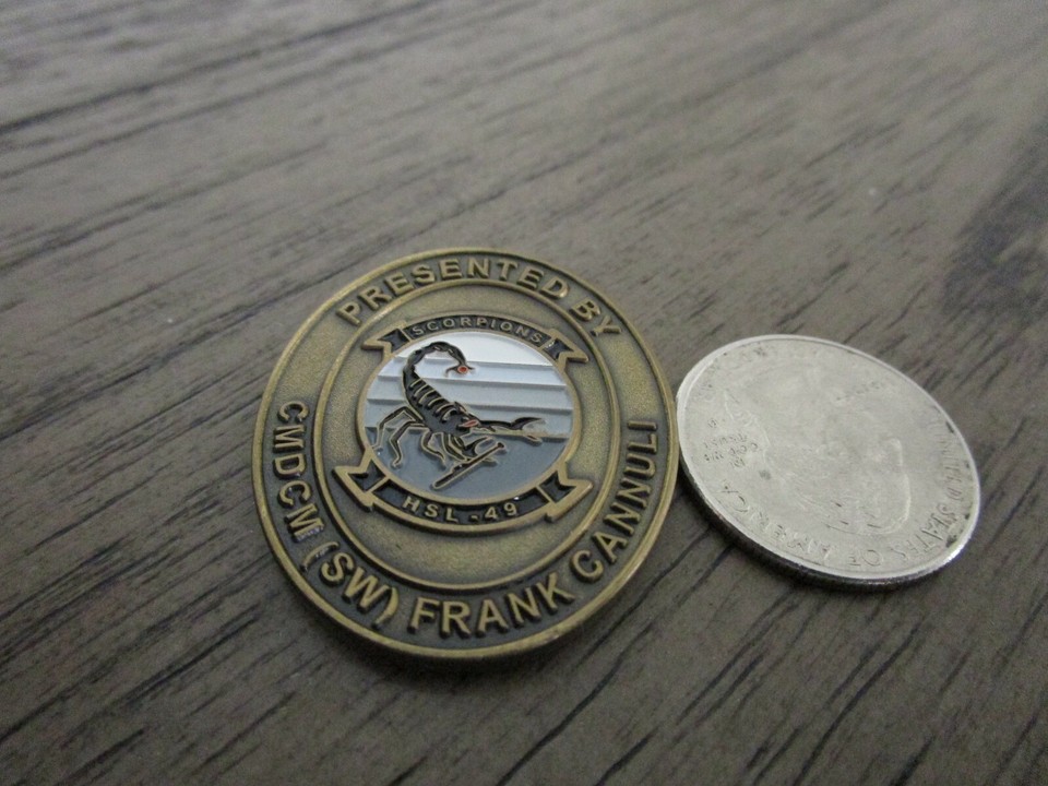 Helicopter Maritime Strike Squadron HSM 49 Scorpions USN CMDCM ...