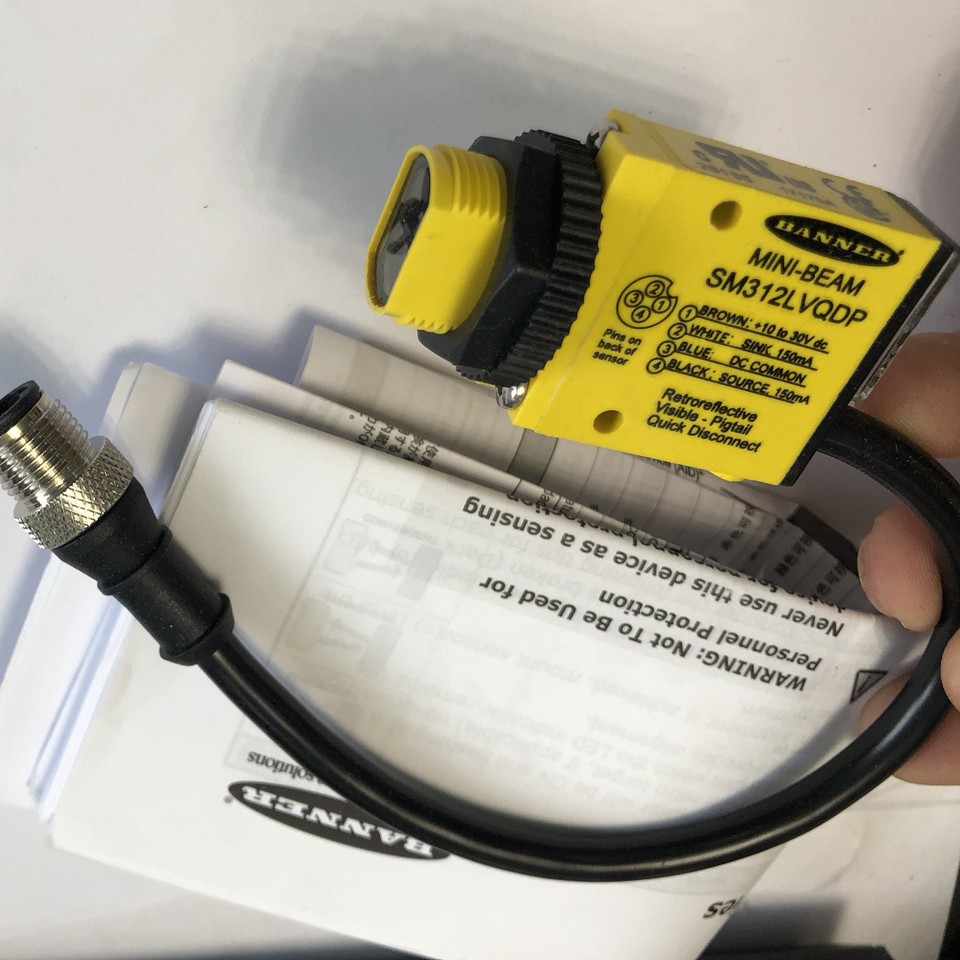 one NEW BANNER photoelectric sensor SM312LVQDP Fast Delivery | eBay