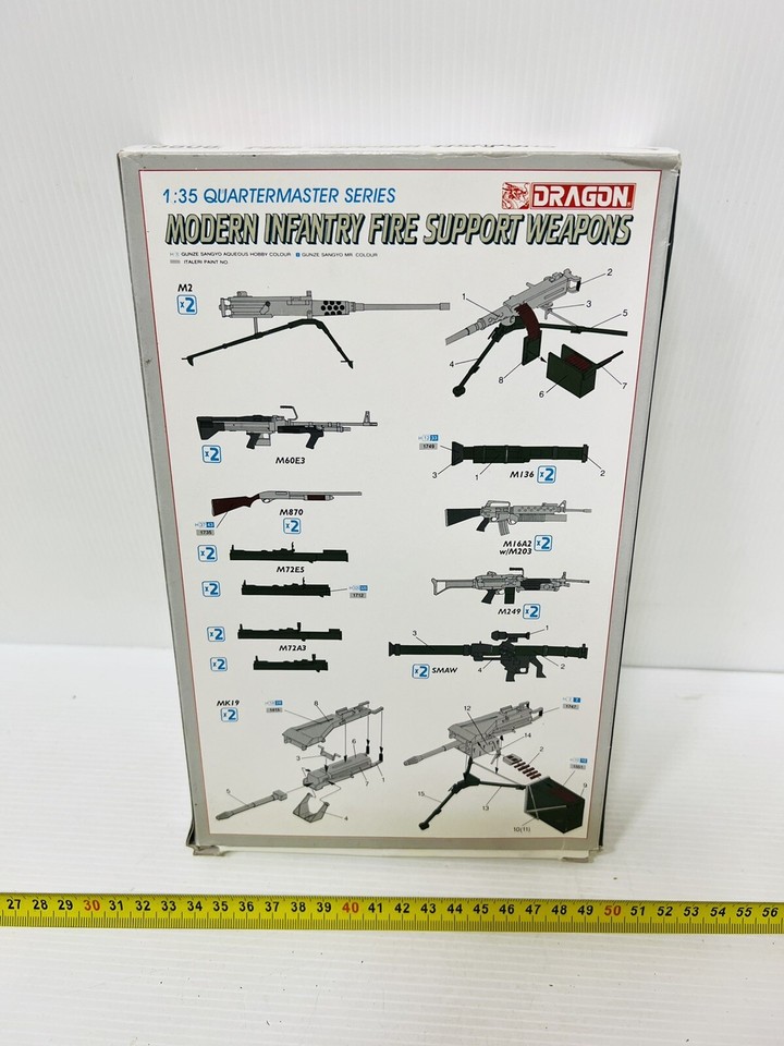 Fire Support 1:35 Vintage Assembly Kit New!! Shanghai Dragon | eBay
