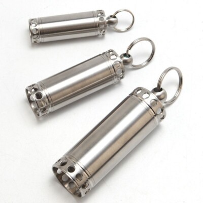EDC High Stainless Steel Waterproof Storage Box Pill Case Outdoor ...