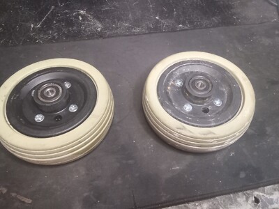 Two (2) Pride Jazzy Mobile Scooter Caster Wheels | eBay