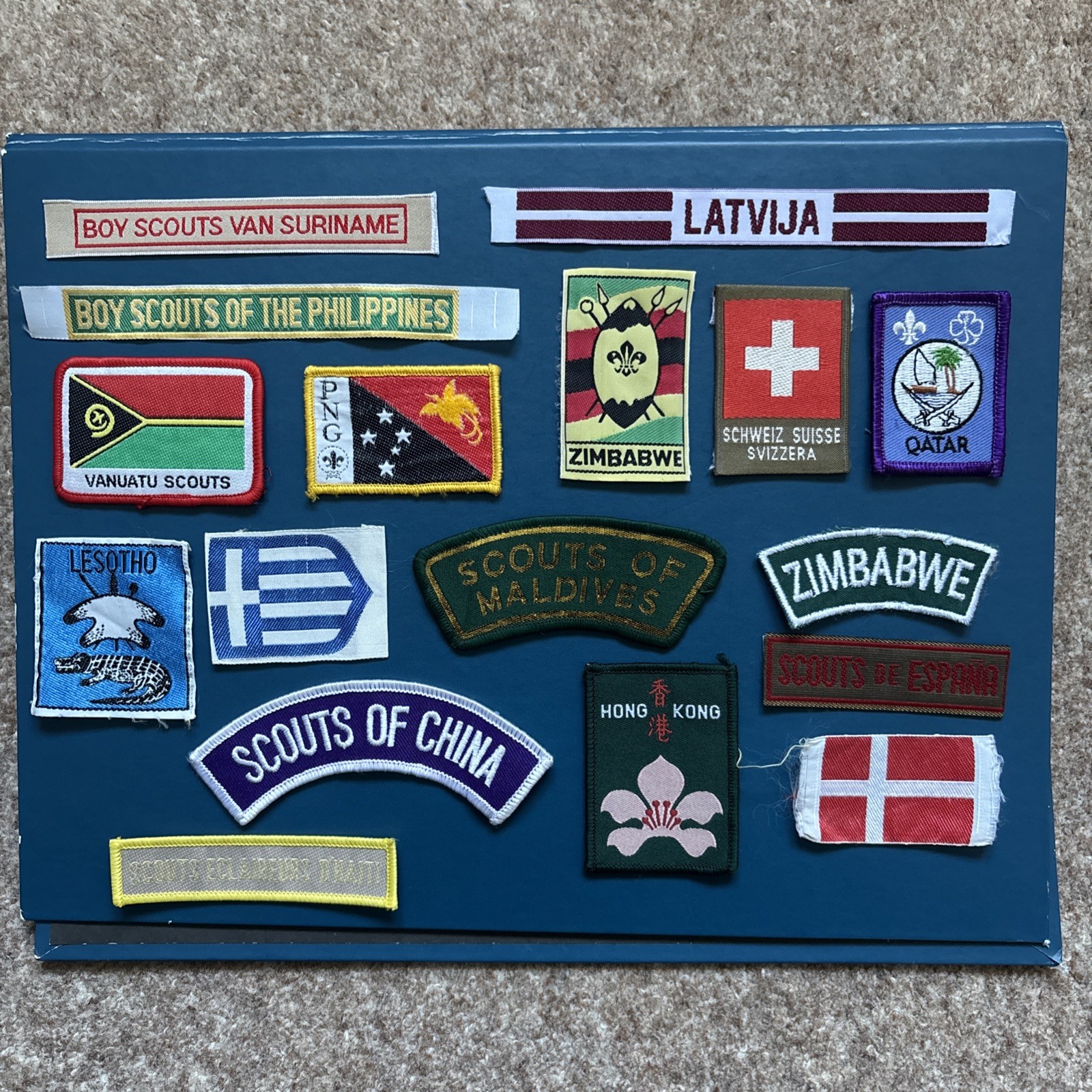 Scout country membership badges x15 (set 3) | eBay UK